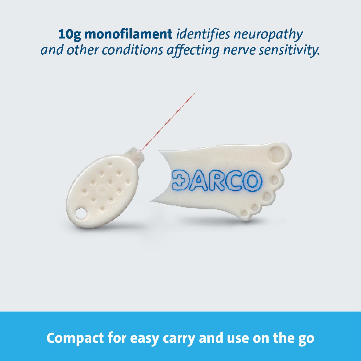 FootFilament™ Multi-Use Monofilament Tester - DARCO Direct